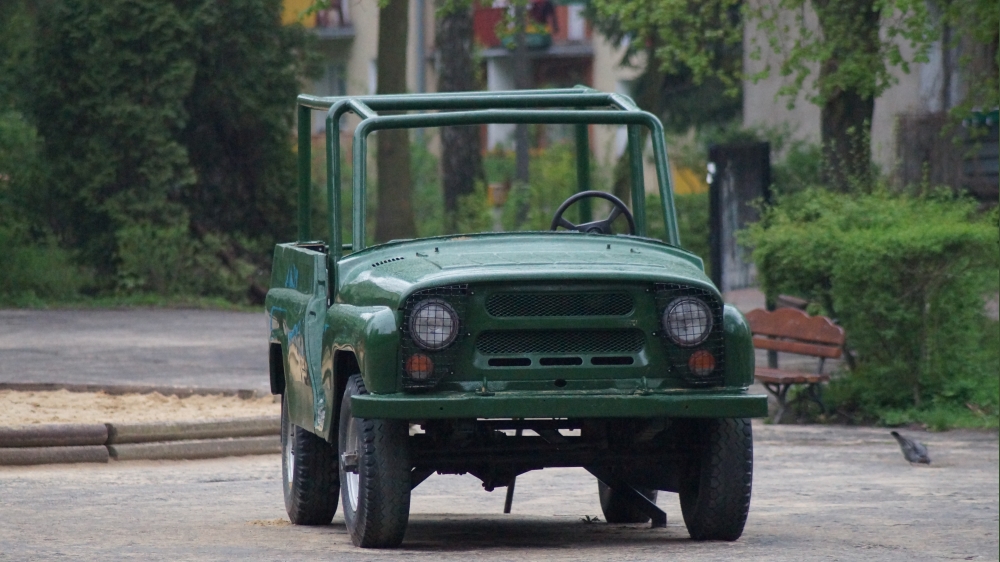 Na kultowy plac zabaw powrócił „gazik” : Lublin112 – Wiadomości z ...