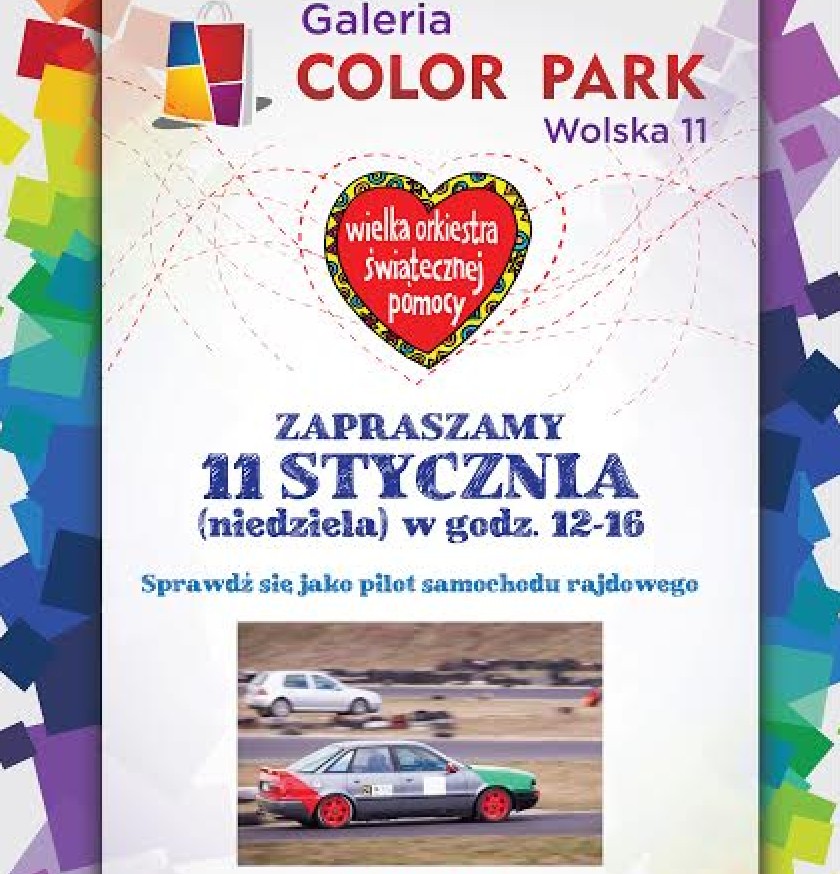 Galeria Color Park zaprasza na 23. finał Wielkiej Orkiestry Świątecznej ...