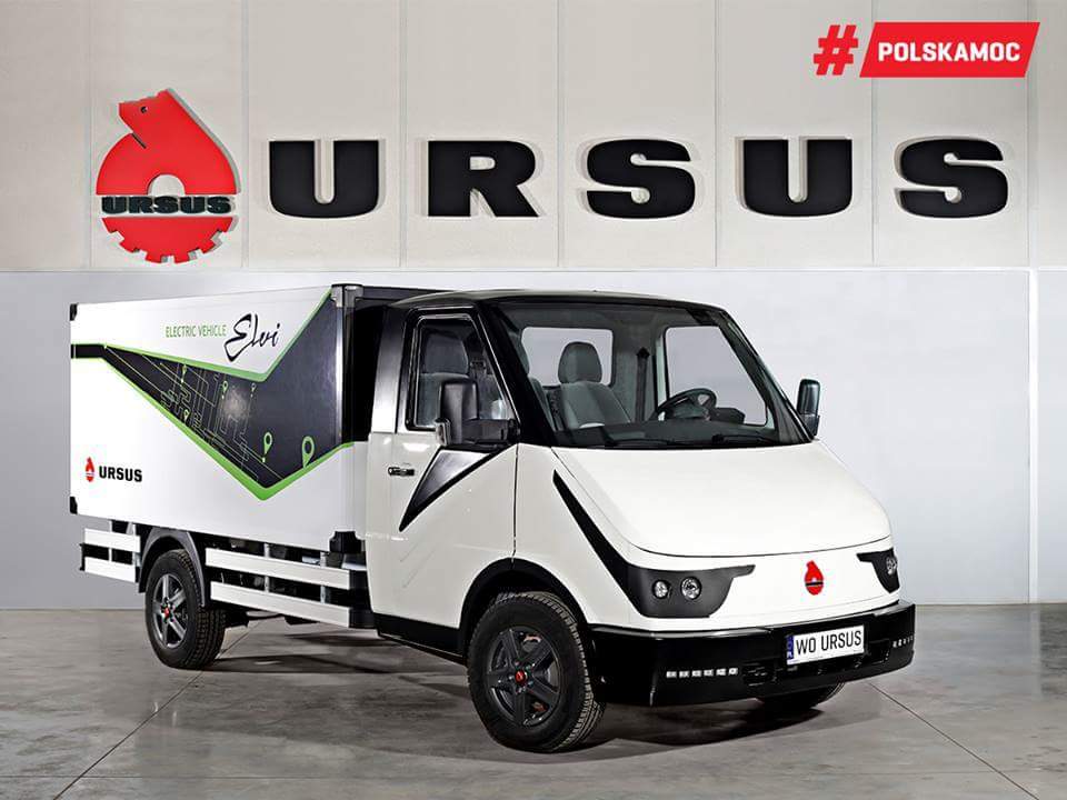 Ursus zaprezentował elektryczny samochód dostawczy ELVI - Lublin112.pl ...