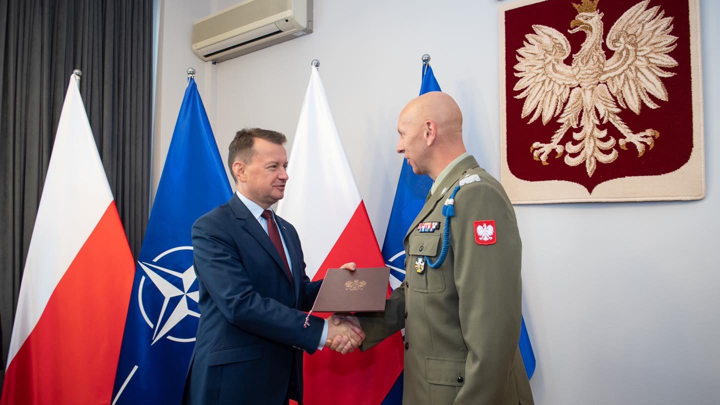 Gen. bryg. Michał Rohde odchodzi z Lublina. 19 Lubelską Brygadą ...