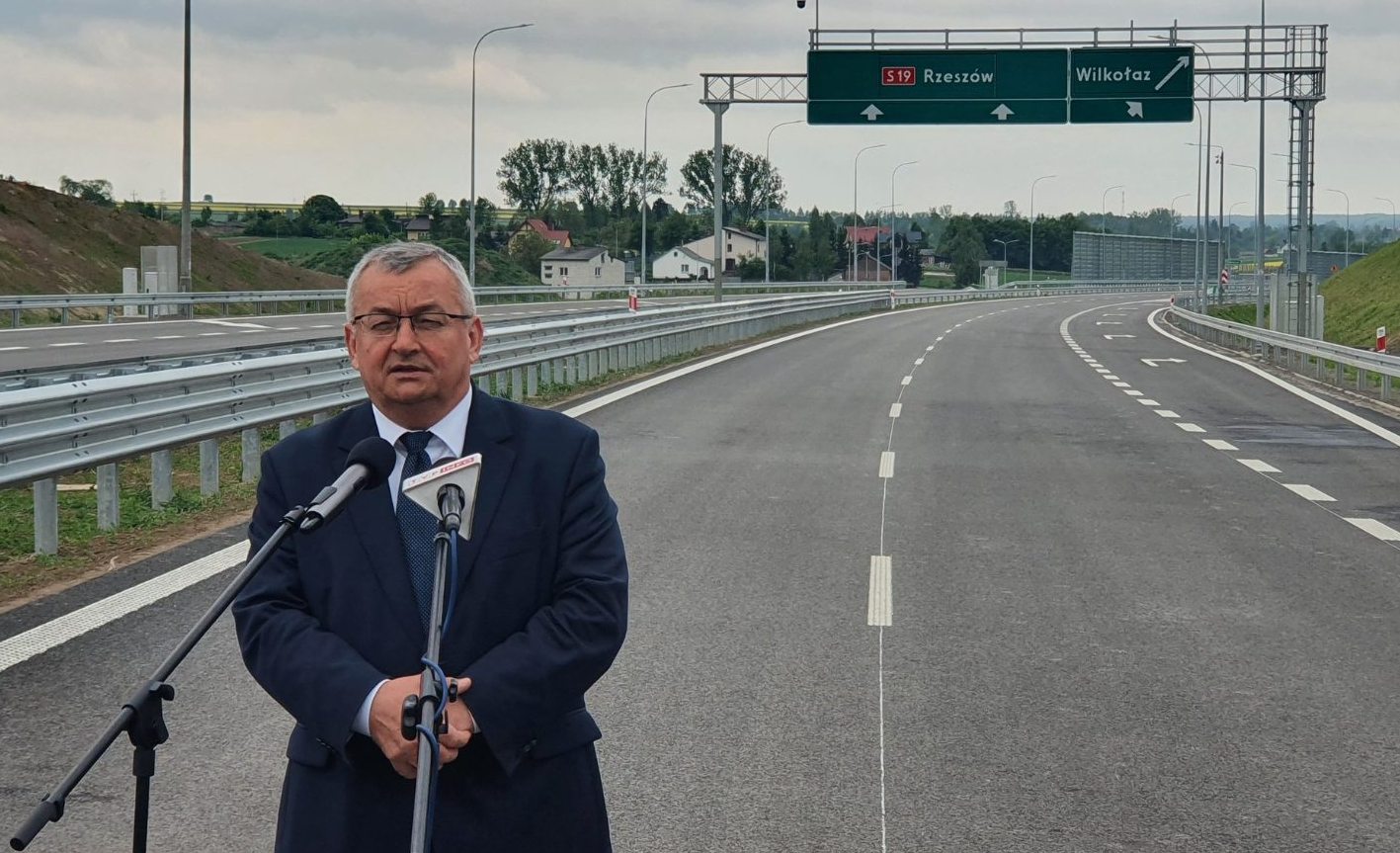 Dzisiaj uroczyście otwarto odcinek drogi ekspresowej S19 Via Carpatia między Lublinem a ...