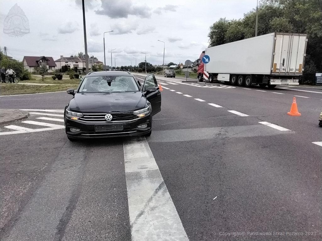 Potrącenie pieszego na drodze krajowej nr 19. Są utrudnienia w ruchu (zdjęcia) : Lublin112.pl ...