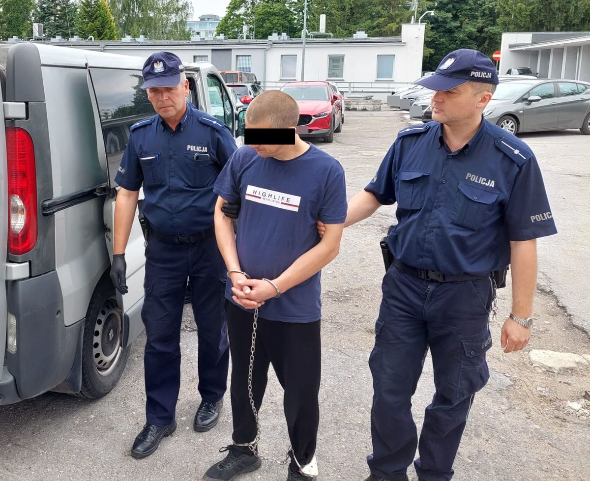 Był poszukiwany 6 listami gończymi, ma sporo lat do odsiadki ...