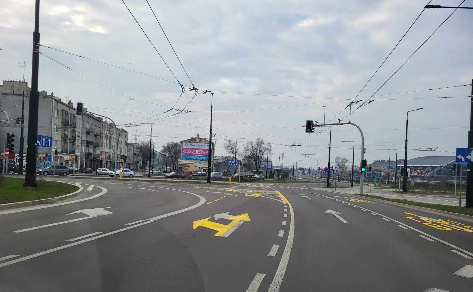 Ważna zmiana organizacji ruchu w rejonie ronda przy Gali odświeżona (zdjęcia) : Lublin 112 ...