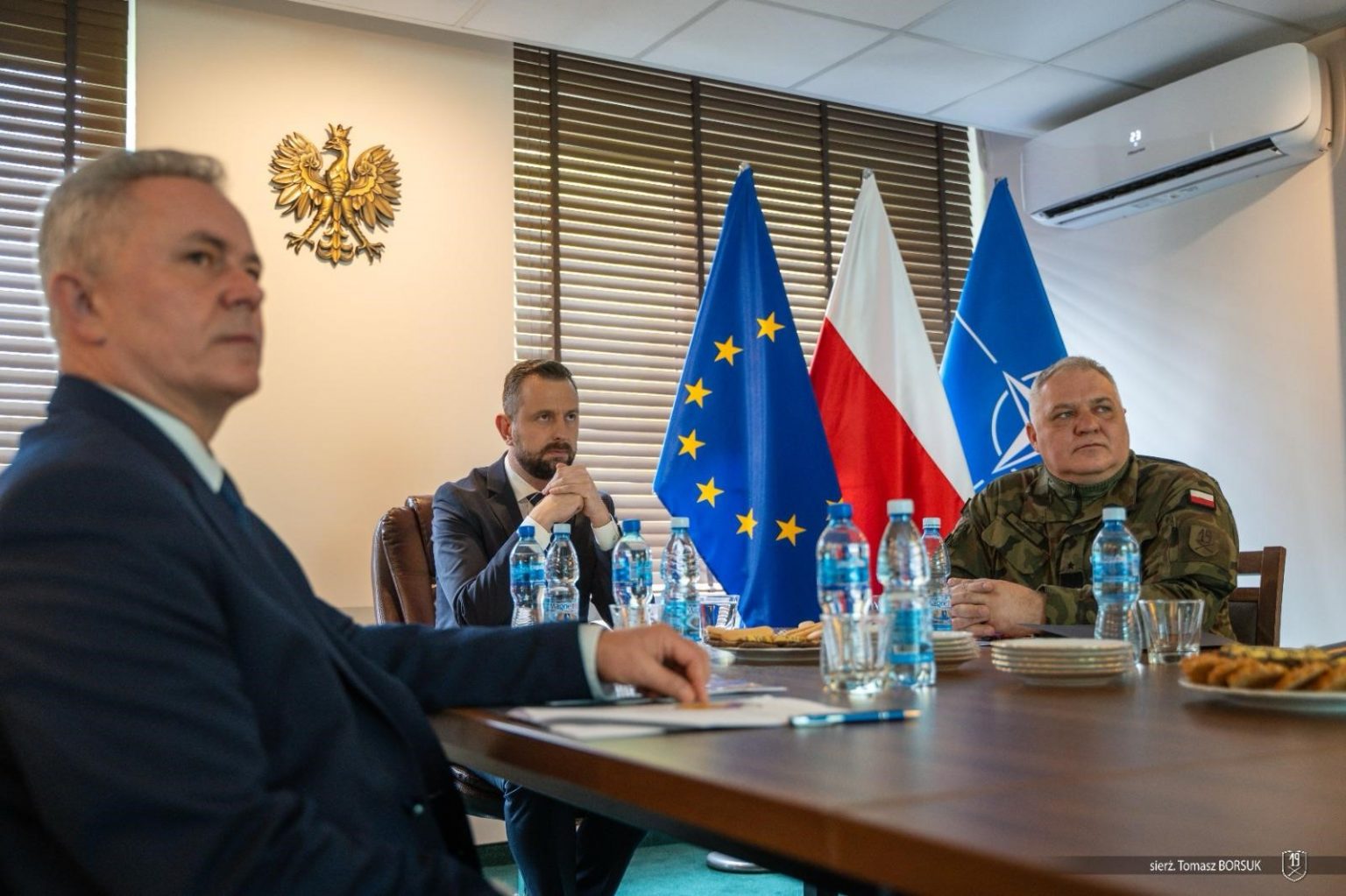 Szef MON w Lublinie. Na ochronę wschodniej granicy przez żołnierzy trafi 850 mln zł (zdjęcia ...