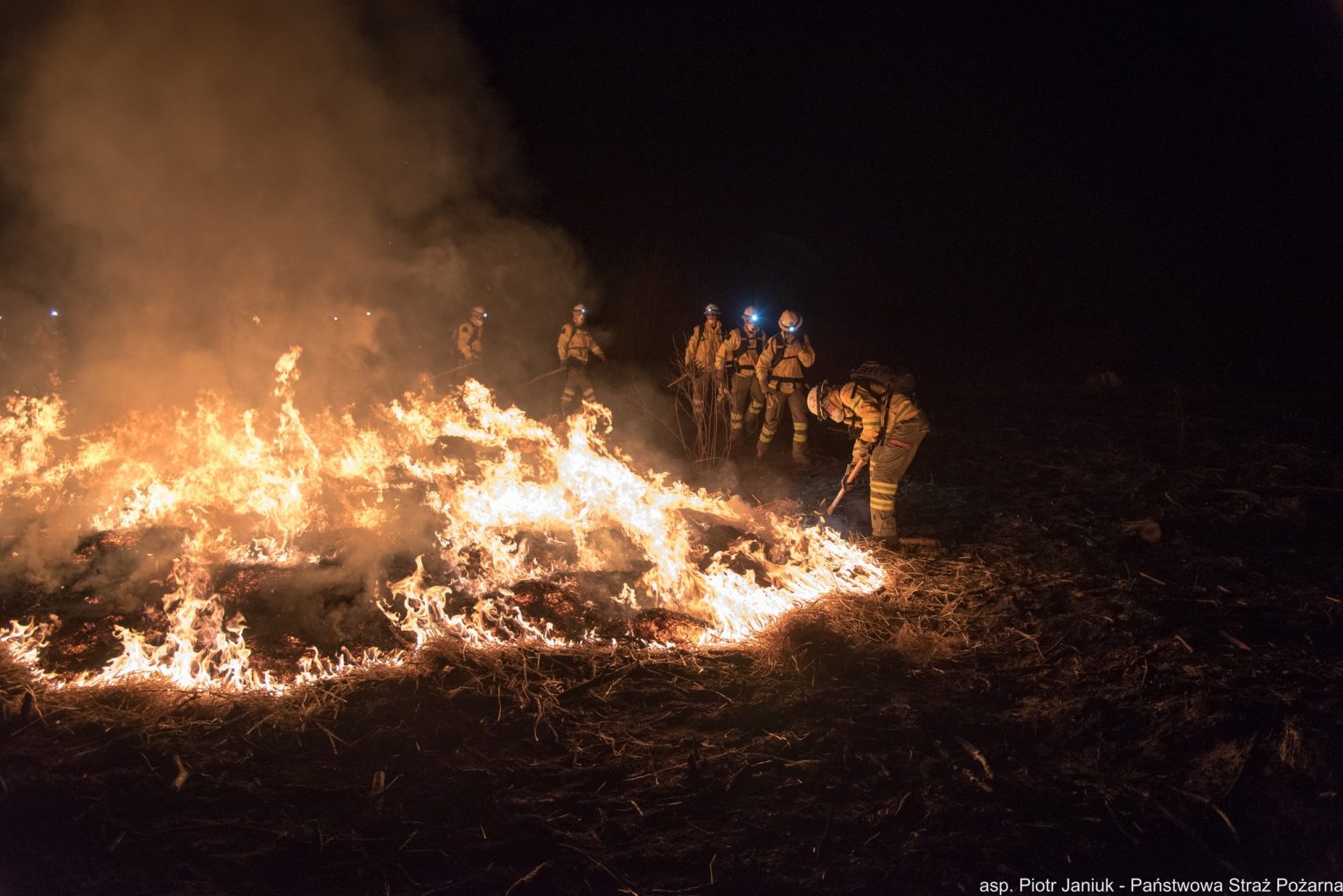 Lubelscy strażacy wzięli udział w pierwszym ćwiczeniu nowych modułów ...