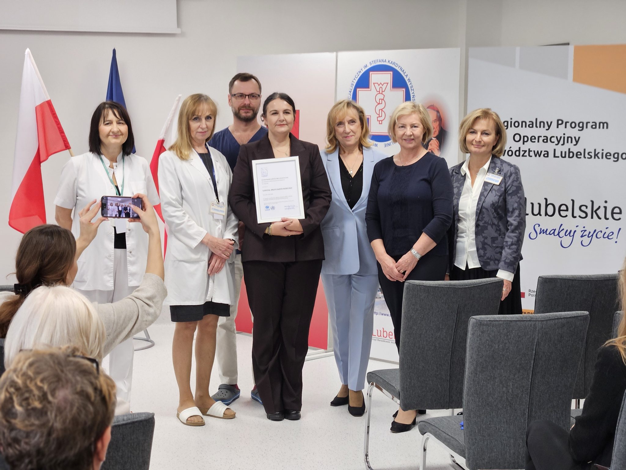 Szpital przy al. Kraśnickiej z certyfikatem „Szpital Przyjazny Dziecku” : Lublin 112 ...