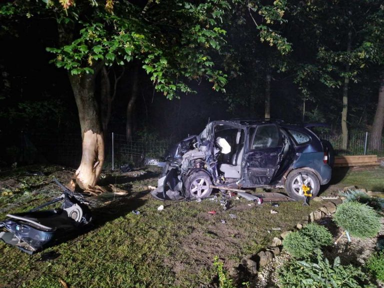 Pijana 22-latka bez prawa jazdy spowodowała wypadek. Ranny pasażer był poszukiwany (zdjęcia ...