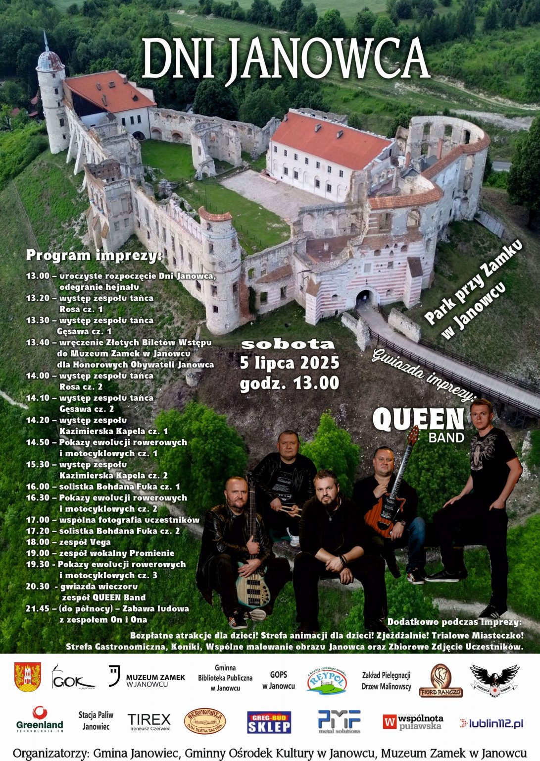 Dni Janowca już w sobotę. Czeka moc atrakcji, gwiazdą wieczoru będzie ...