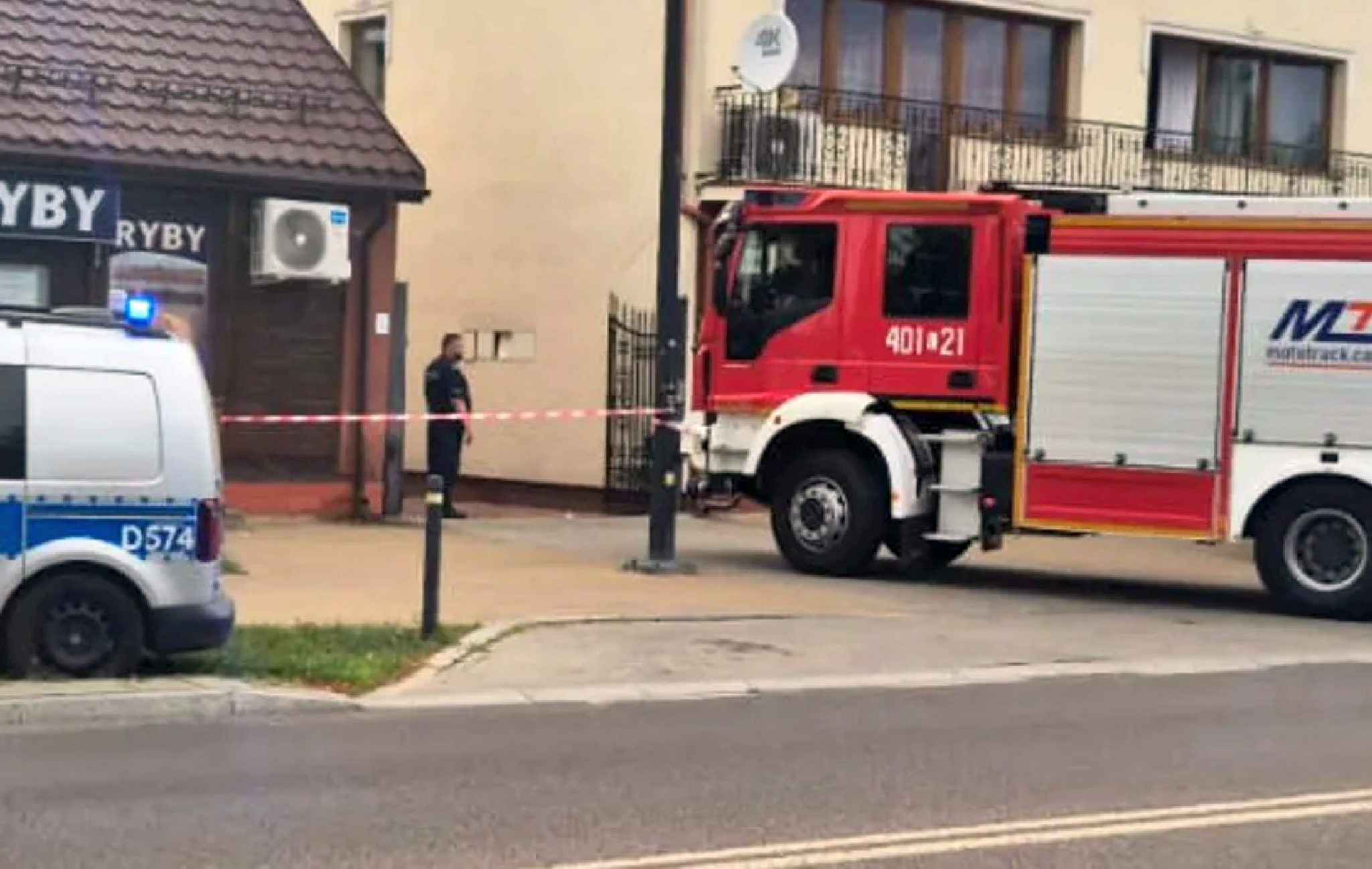 Zderzenie dwóch aut na obwodnicy Krasnegostawu. Trzy osoby poszkodowane, ruch wahadłowy (zdjęcia ...