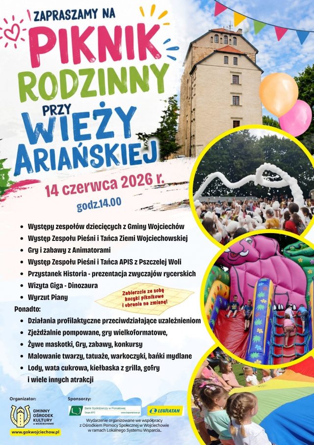 Piknik Rodzinny przy Wieży Ariańskiej w Wojciechowie : Lublin112 ...